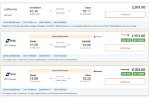 Eurotunnel Tickets & Prices - Compare and Alternatives